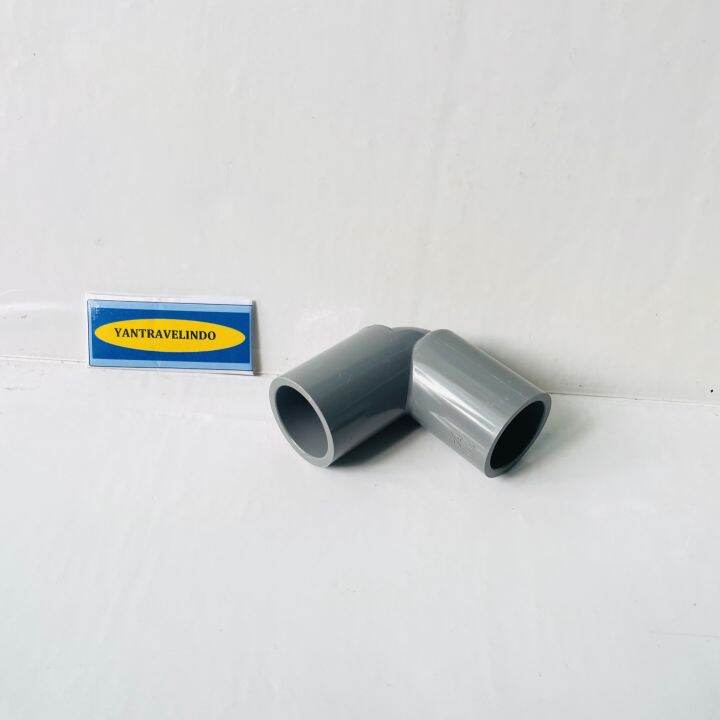 ELBOW KNEE PIPA PVC ¾ BELOKAN PIPA LETTER L SAMBUNGAN PIPA UKURAN 3 PER ...