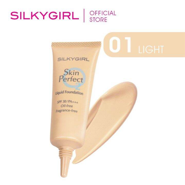 img SILKYGIRL Skin Perfect Liquid Foundation 100% Original | Lazada