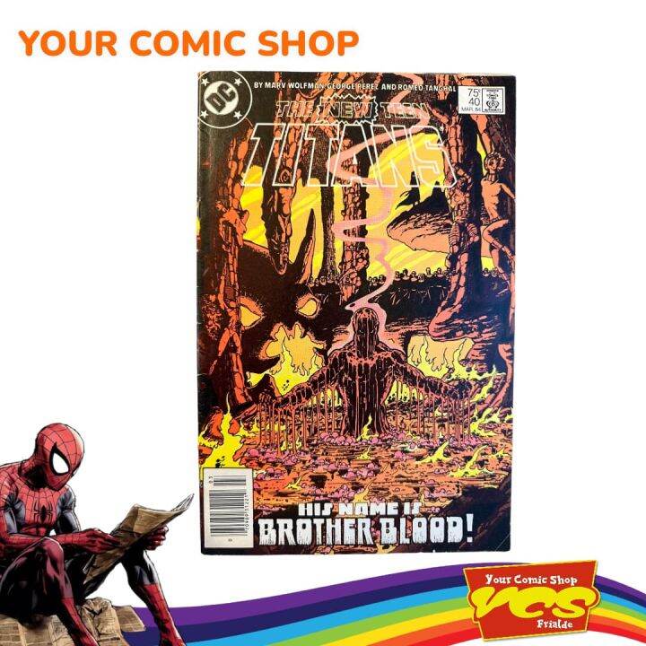 New Teen Titans 40 Published Mar 1984 by DC Comic Book Script by Marv ...