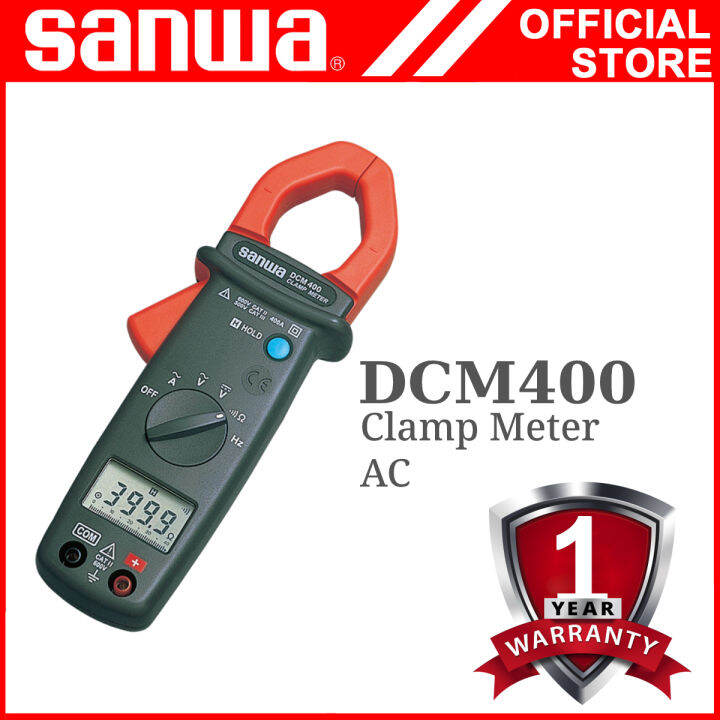 Sanwa DCM400 Clamp Meters AC Low Cost & DMM Functions | Lazada