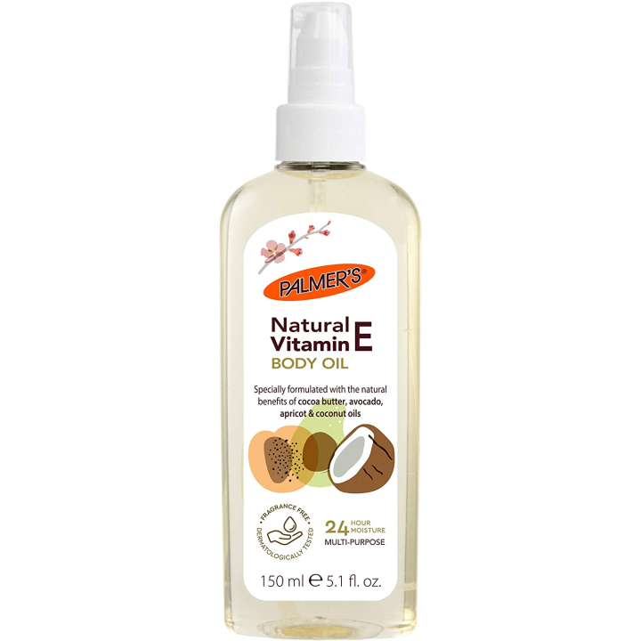 Palmer's, Natural Vitamin E Body Oil, Fragrance Free, 5.1 fl oz (150 ml ...