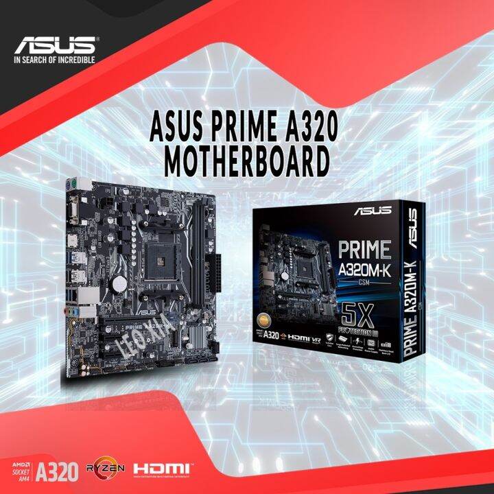 PX tui014383957 ASUS PRIME A320M-K motherboard | Lazada PH