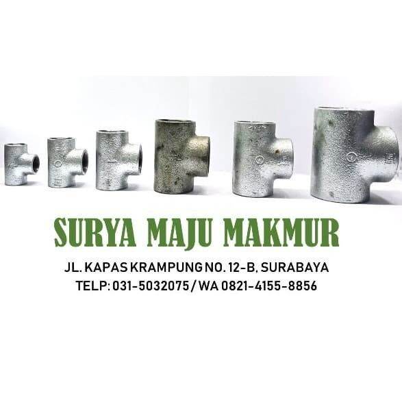 Tee 2 Inch Besi Galvanis T 2" G Brand Galunggung | Lazada Indonesia