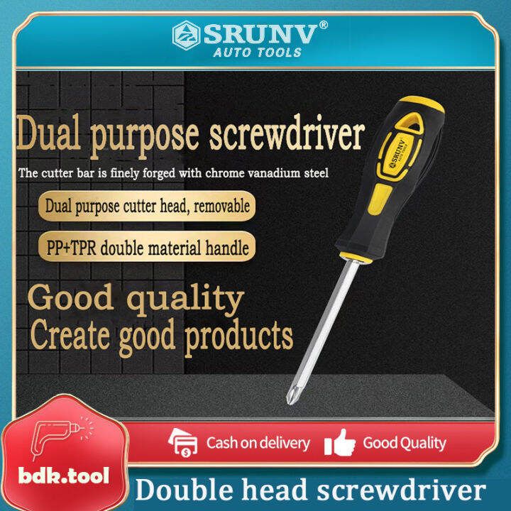 Srunv Ratchet Screwdriver Double Way | Lazada PH