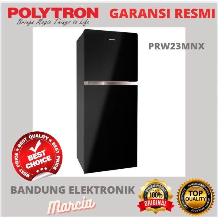 KULKAS POLYTRON PRW-23MNX / PRW23MNX / PRW 23 MNX 2 PINTU | Lazada ...