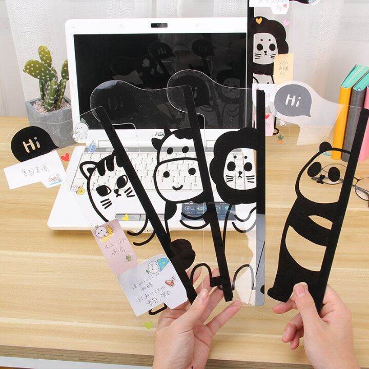 Kawaii Panda Acrylic Monitor Message Memo Board for Sticky Note ...
