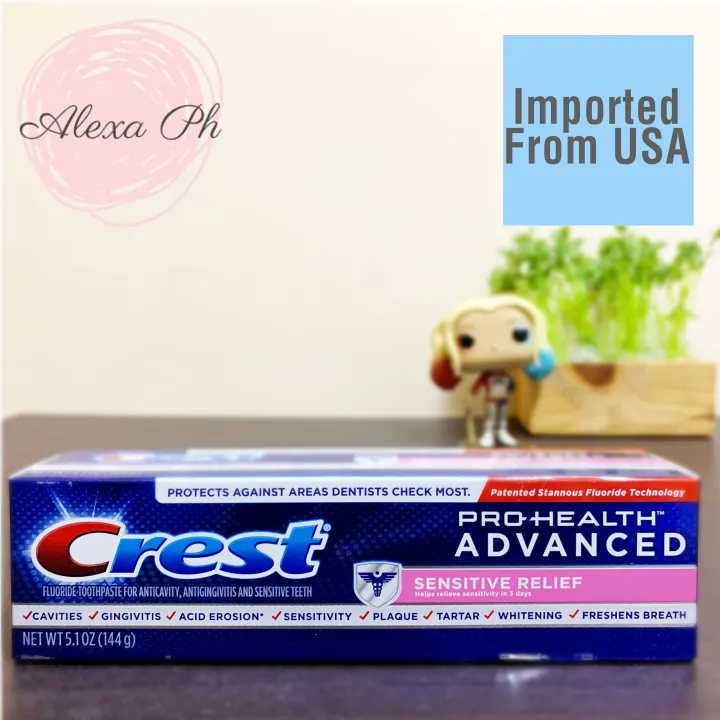 Crest Prohealth Advanced, Sensitive Relief Toothpaste (144 g) | Lazada PH