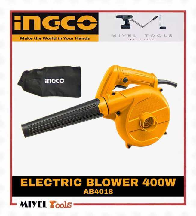 INGCO Electric Air Blower and Vacuum 400W | Lazada PH