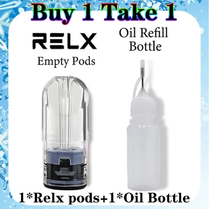 COD Ceramic Core Cartridge Pods Refillable Empty Pod for Relx Infinity ...