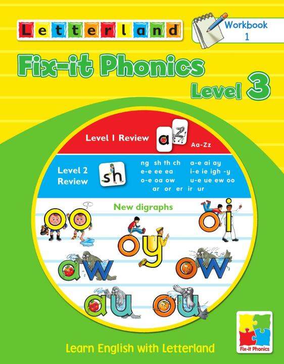 Letterland Fix It Phonics : Level 3 Workbook 1 | Lazada Singapore