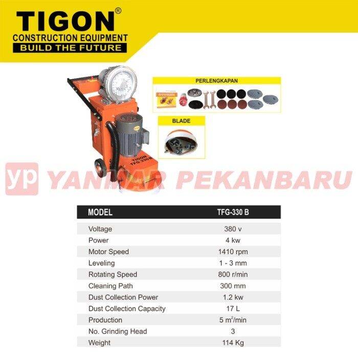 Mesin Gerinda Lantai / Floor Grinder Machine TIGON TFG 330 B | Lazada Indonesia