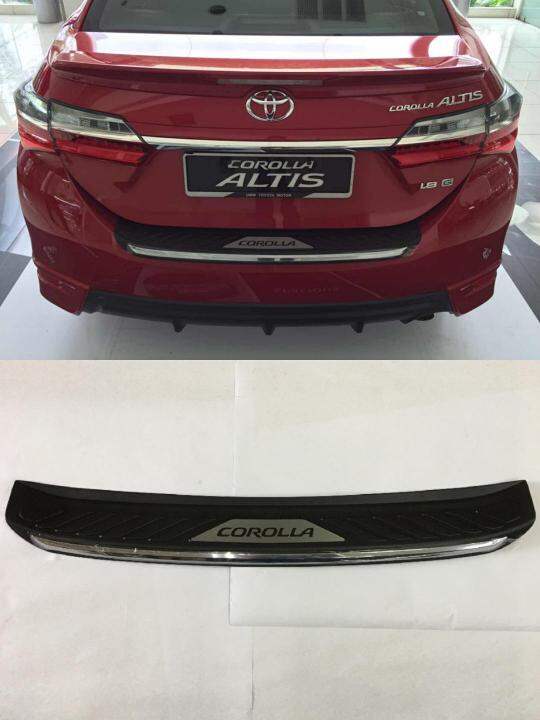 Toyota Altis 14-18 Bumper Guard With Chromed Line | Lazada