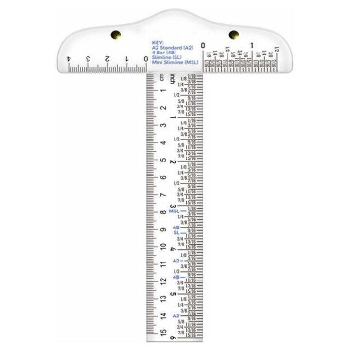 Clear T Ruler Architect Transparent Acrylic Ruler Drafting Tools ...