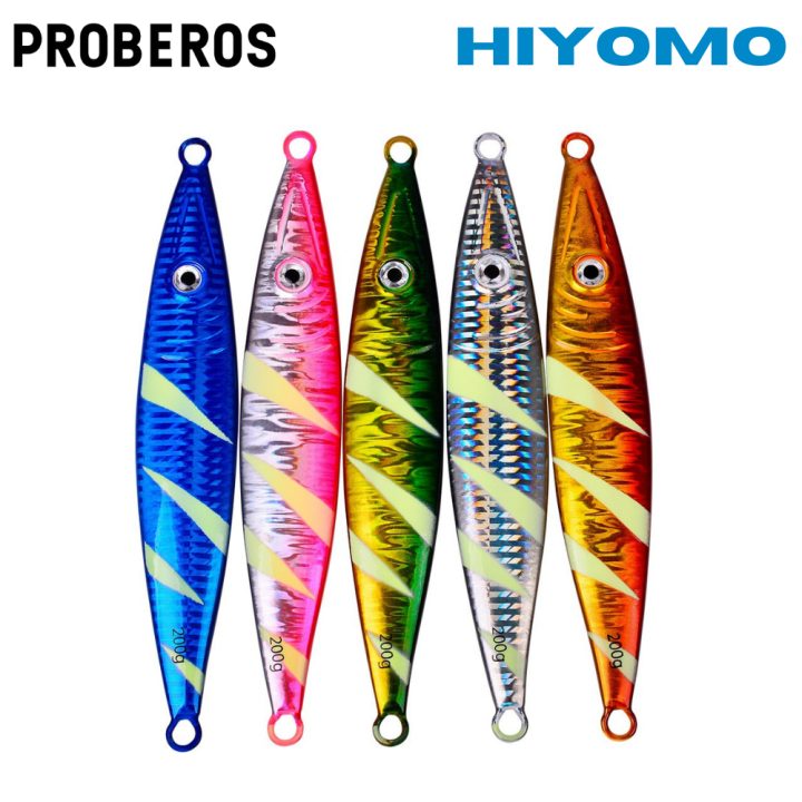PROBEROS 1PC Sinking เหยื่อล่อปลาจิ๊กโลหะ60G 80G 100G 120G 160G 200G เหยื่อตกปลา Bionic ยาวตกปลา ...