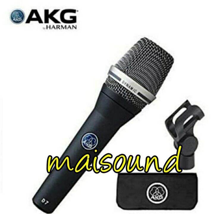MIC AKG D7 KABEL ORIGINAL MIC KABEL AKG D 7 MIRCORPHONE ORI HARMAN | Lazada Indonesia