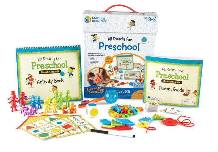 Learning Resources : All Ready for Preschool Readiness Kit: ชุดเตรียม ...