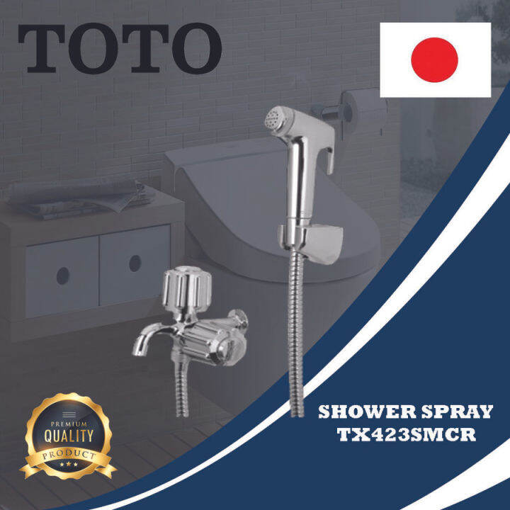 TOTO Jet Shower TX423SMCR Shower with Tap Original | Lazada Indonesia
