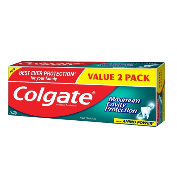 Colgate T/Paste Fresh Cool Mint 2X225g | Lazada