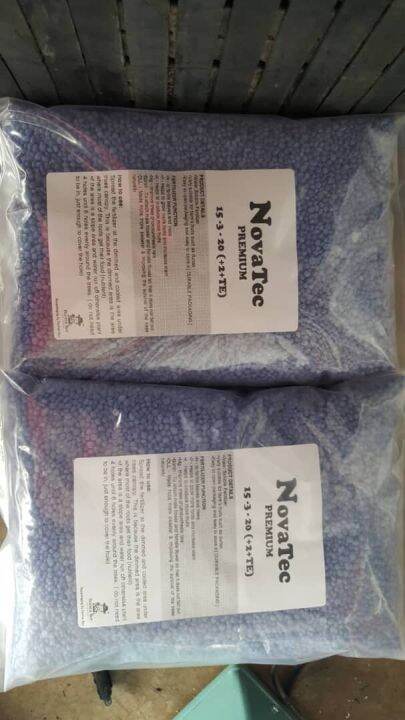 Baja buah terbaik (Novatec premium 15-3-20-2+10S+TE) 1kg | Lazada