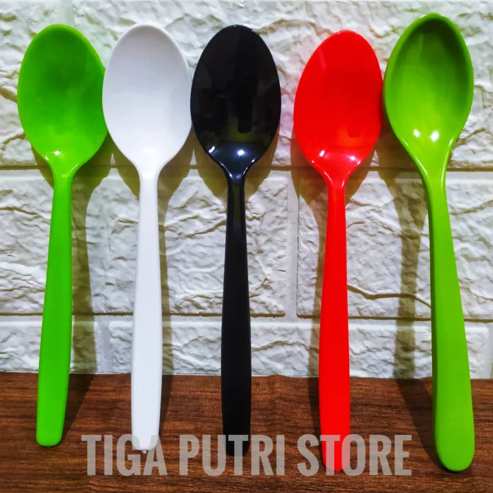 SENDOK MAKAN MELAMIN / 6 PCS SENDOK MELAMIN TEBAL DAN TERMURAH | Lazada ...