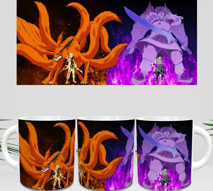 DPS Naruto Kurama Sasuke Susanoo Anime Magic Mug Coffee Mug | Lazada PH