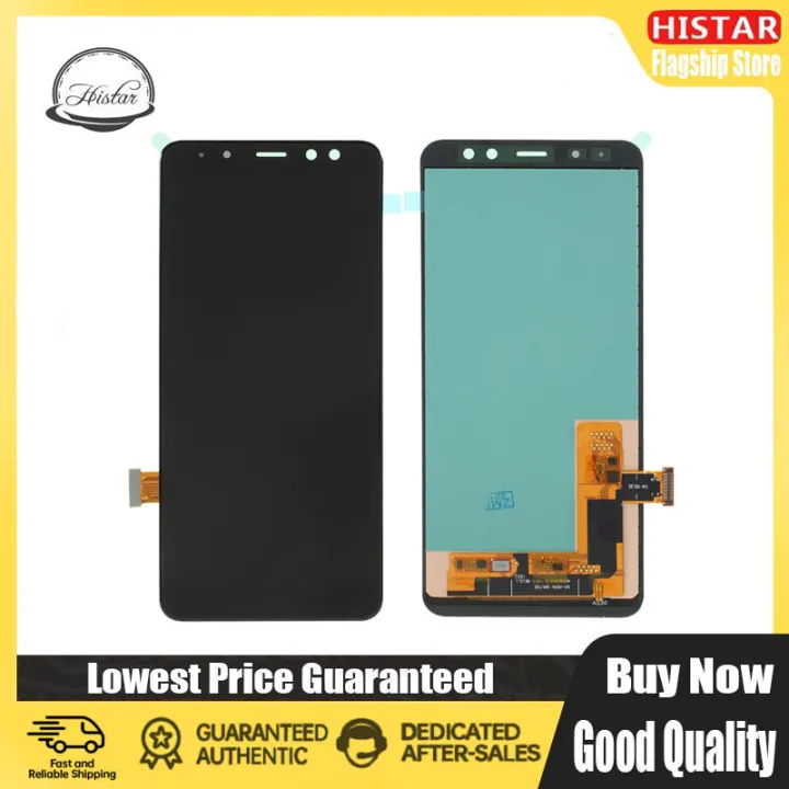 Samsung LCD Samsung A8 2018 A530 LCD Touch Screen Display Frame ...