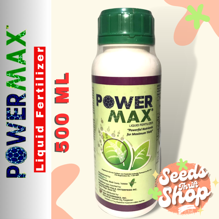 Powermax Liquid Fertilizer 500 Ml Lazada Ph