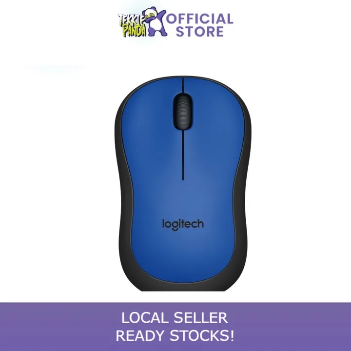 Logitech M221 Wireless Silent Mouse Blue | Lazada PH