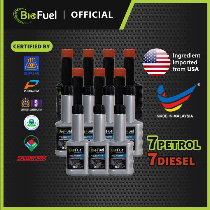 7 Petrol + 7 Diesel Bundle | BIOFUEL Advanced Fuel Injector Cleaner ...