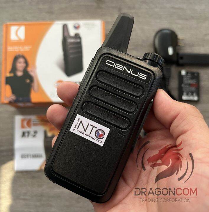 Cignus XT-2 UHF Two Way Radio XT2 UHF Single Band Radio | Lazada PH