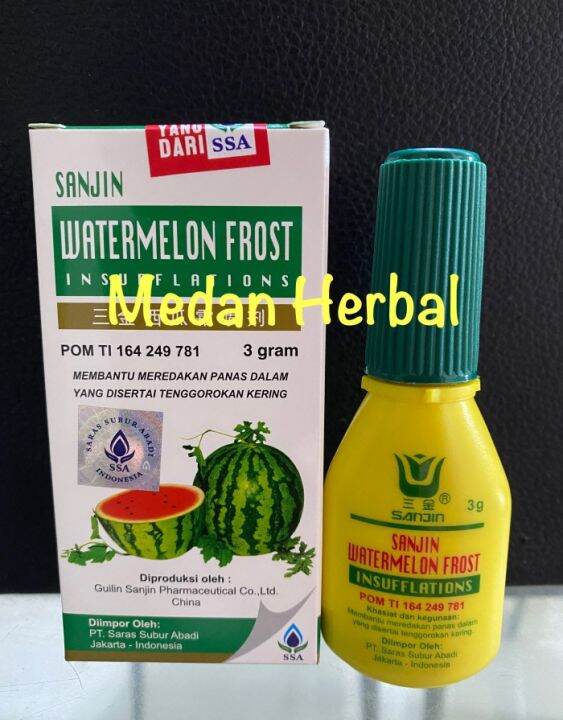 Sanjin Watermelon Frost Insufflations (semprot) | Lazada Indonesia