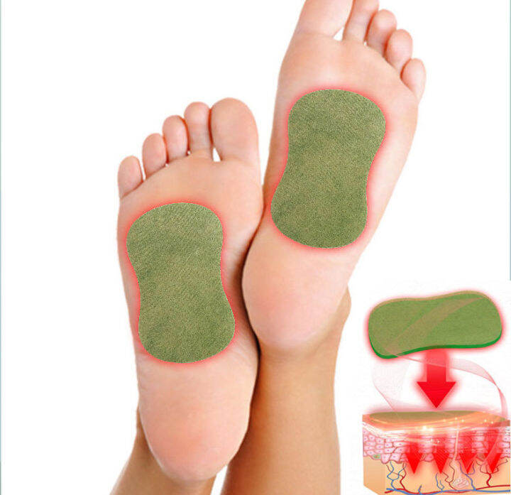 16Pcs Wormwood Ginger Heating Foot Paste Detoxify Toxins Weight Loss ...