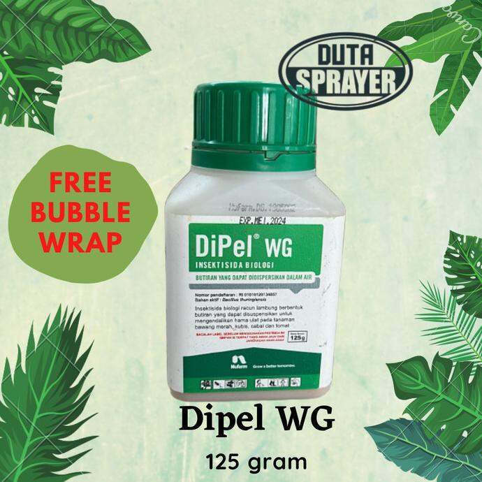 BISA COD Dipel WG 125gram - Insektisida Biologi /RACUN RAYAP/PERANGKAP ...