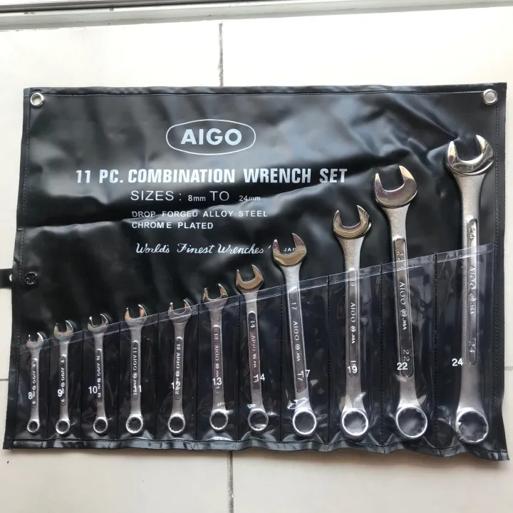 11pcs Aigo combination set 8-24mm (Japan) | Lazada PH
