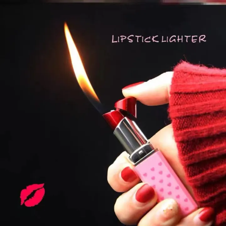 Lipstick lighter cute girl lighter birthday gift lighter | Lazada PH