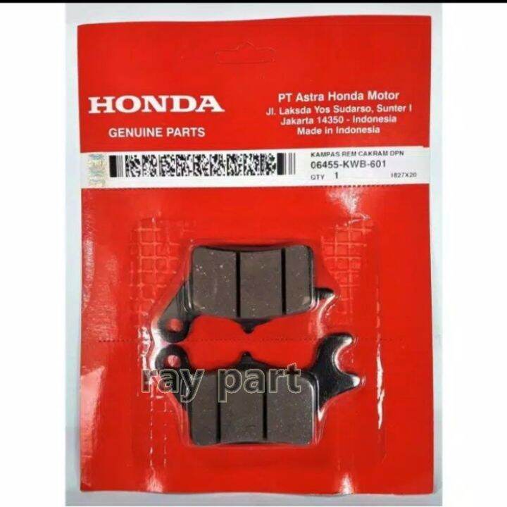 Kampas Rem/Dispad Depan Honda Blade /Absolut Revo fi / New / Supra X ...