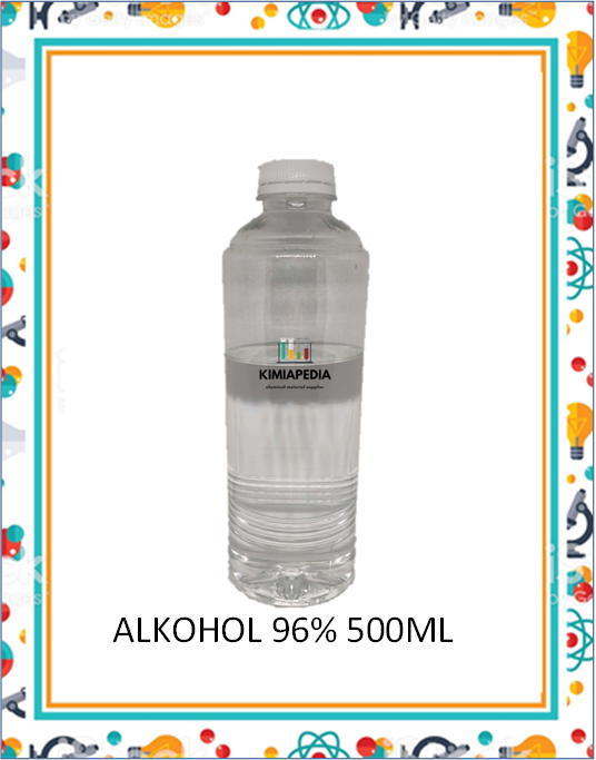 Etanol Ethanol Etil 500ml / Alkohol Alcohol 96% Bahan Antiseptik ...
