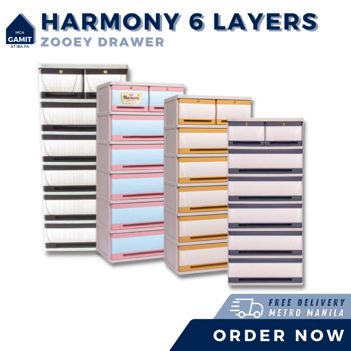 HARMONY DRAWER 6 LAYERS | Lazada PH