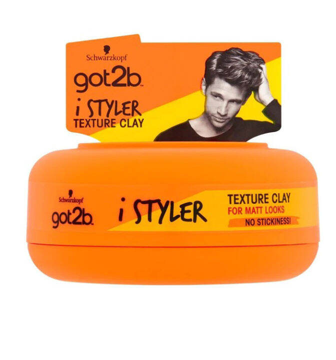 Schwarzkopf - Got2B Istylers Texture Clay 75ml | Lazada PH