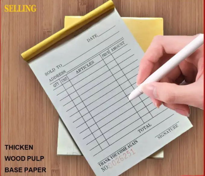 BLOOM ORDER SLIP Receipt Wholesale prices duplicate and triplicate ...