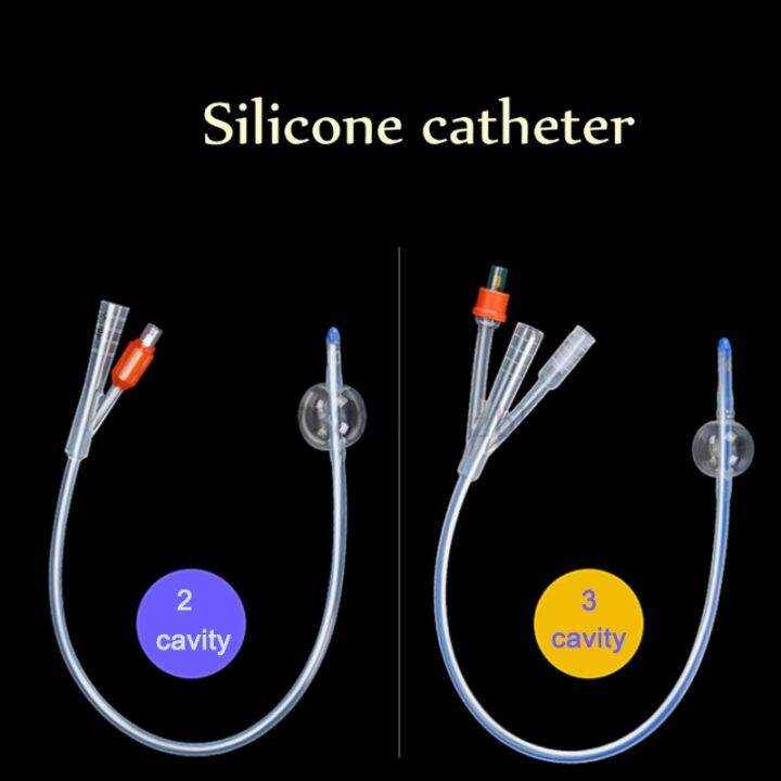 【YD】 medical silicone Foley catheter Urology male and famale 2/3 way ...