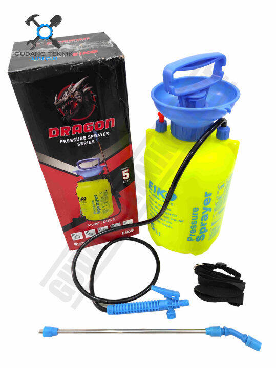 DRAGON Semprotan Hama 5L / Pressure Sprayer Desinfektan 5Liter ...