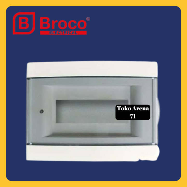 BROCO Box MCB 8 Group IB Inbow Transparan Modules Original 17108 ...