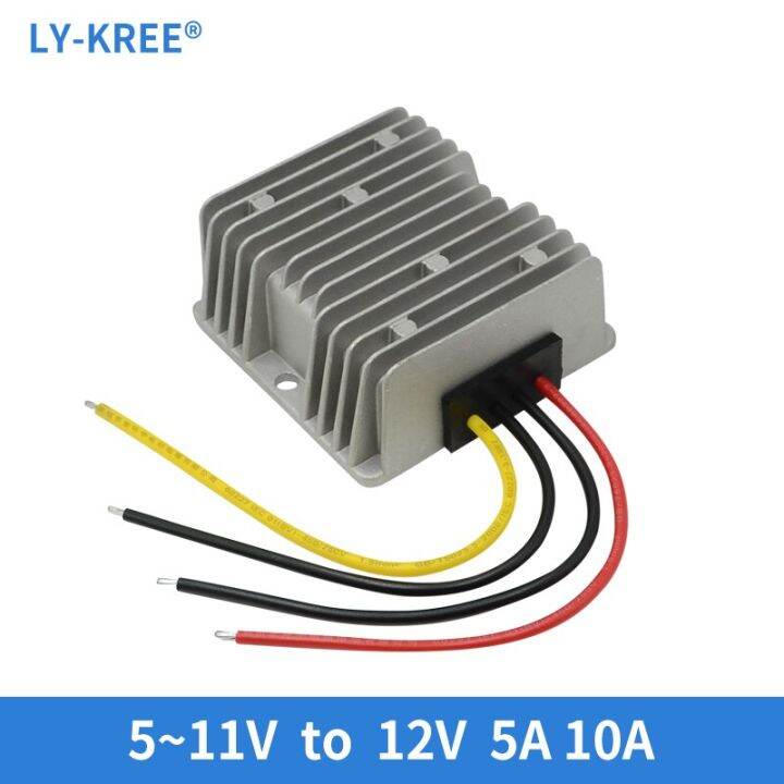 5v To 12v 5a 10a Dc-Dc Booster 6v 7v 8v 9v 10v To 12v Step Up Converter ...