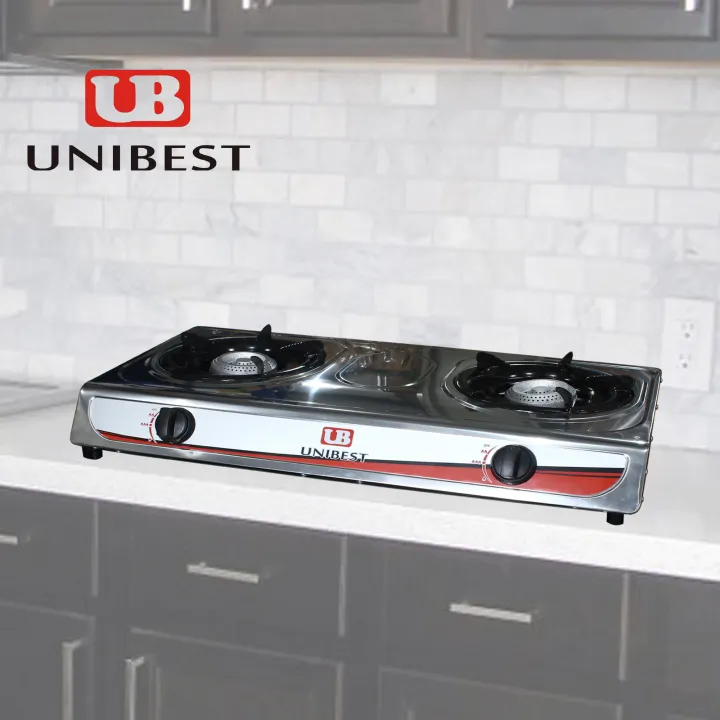 UNIBEST Gas Stove with FREE (Hose & Regulator) Stainless Steel - Mulisen | Lazada PH