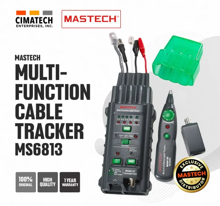CIMATECH - Mastech MS6813 Multi-Function Cable Tracker | Lazada PH