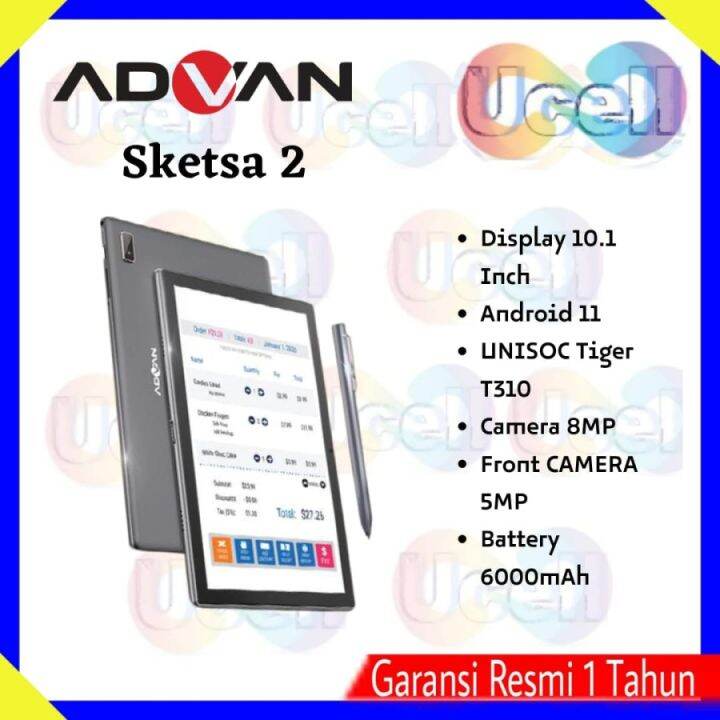 Advan Tablet Sketsa 2 10 inch 4/64GB Free stylus - Garansi Resmi ...
