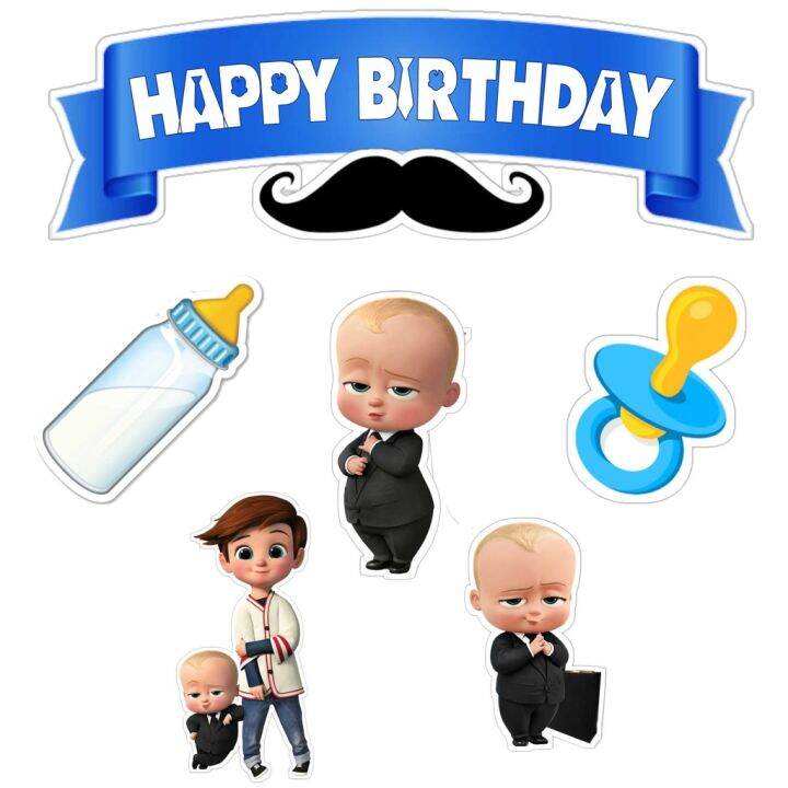 JUMBO TOPPER CAKE ULANG TAHUN / HIASAN KUE BOSS BABY | Lazada Indonesia