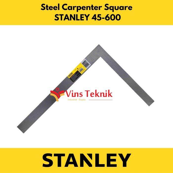 penggaris siku Steel Carpenters Squares Imperial STANLEY 45-600 | Lazada Indonesia