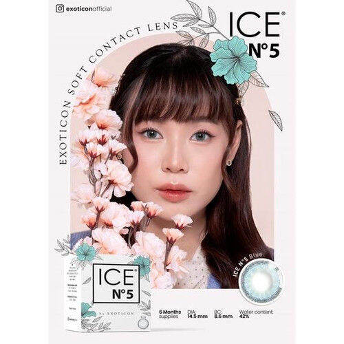 SOFTLENS X2 ICE N5 BLUE 14.5MM BY EXOTICON | Lazada Indonesia